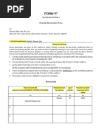 GRATUITY FORM F-Sample Filled | PDF | Government | Justice