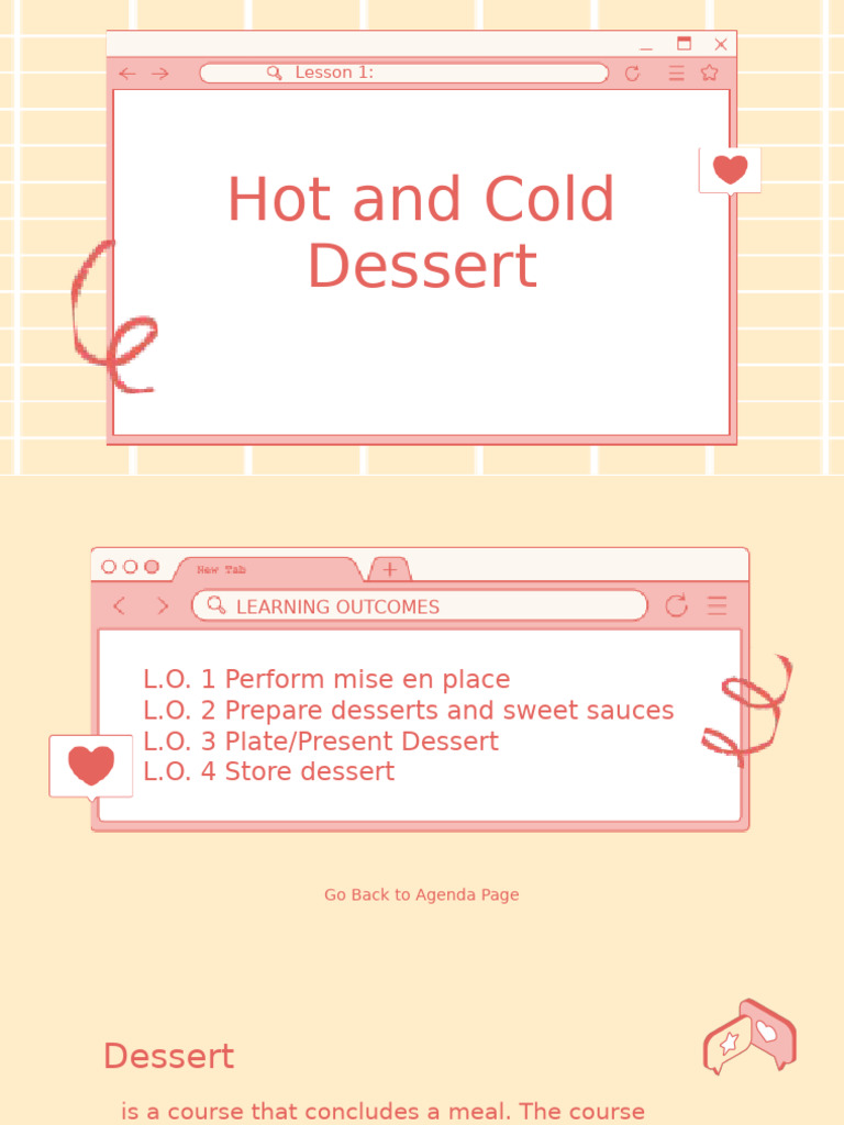 Hot and Cold Dessert - 20250116 - 024308 - 0000 | PDF | Desserts ...