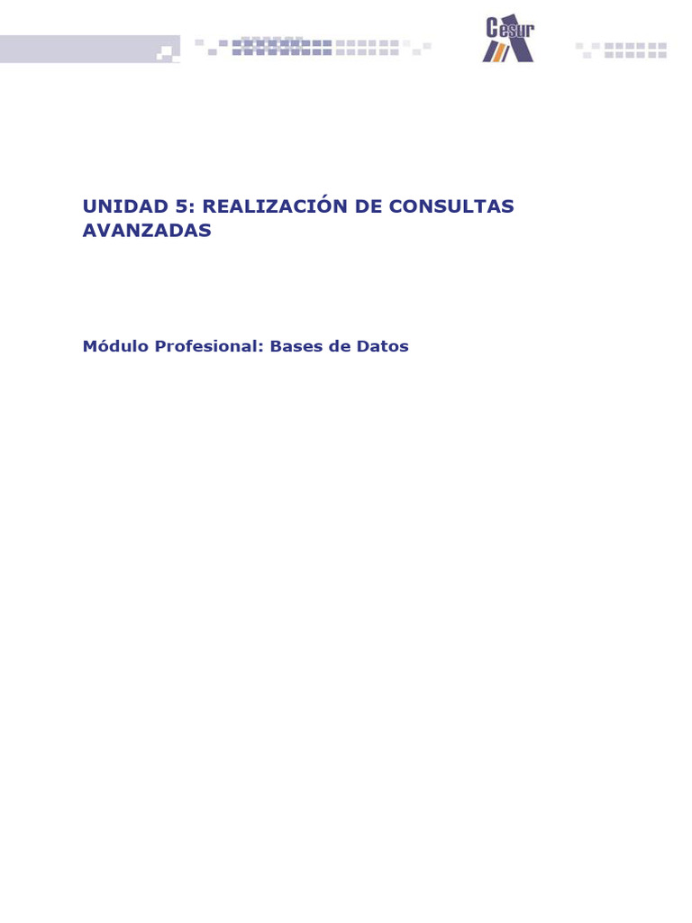 Consultas SQL Avanzadas Multitabla | PDF | SQL | Datos