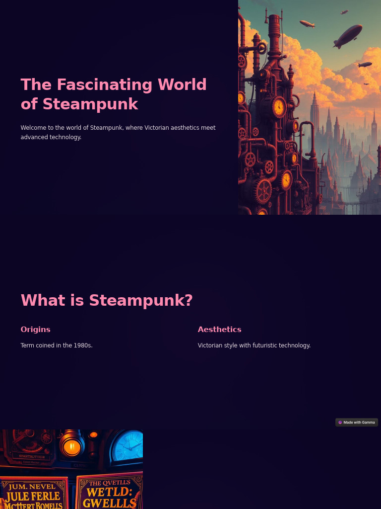 The Fascinating World of Steampunk | PDF