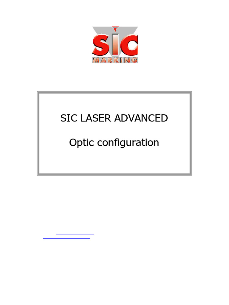 Manual - Optic Configuration - R05 | PDF | Optics | Personal Computers