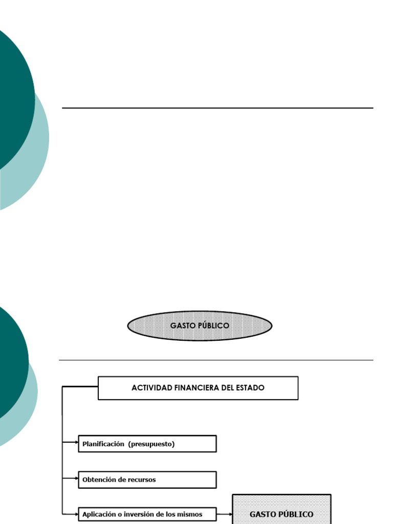 Conceptos Clave del Gasto Público | PDF | Presupuesto | Producto ...