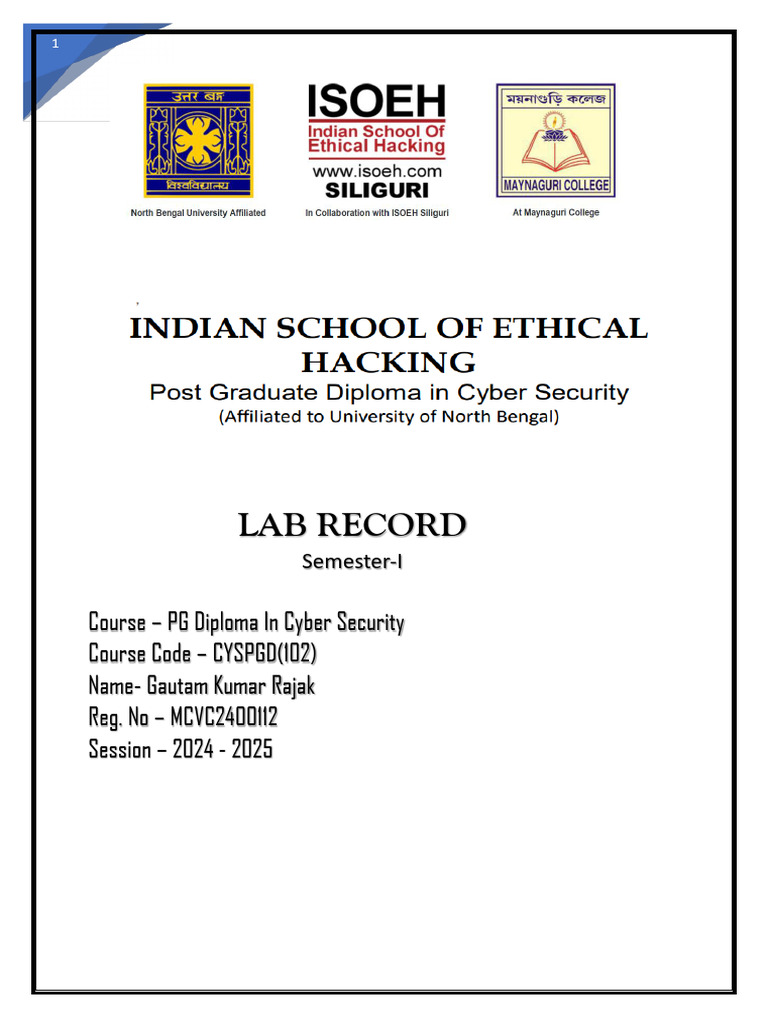 LAB 1 OPERATING SYSTEM | PDF | File System | Computer File