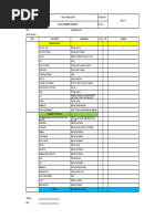 Daily Cleaning Sign Off Sheet | PDF