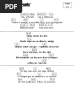 Letra de "Corazón Partío" de Alejandro Sanz | PDF