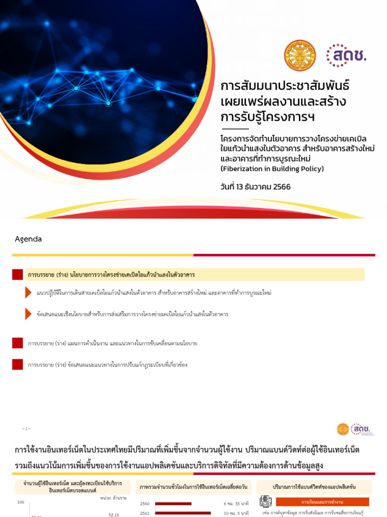 ONDE Fiberization - PR Slide - 12122023 | PDF