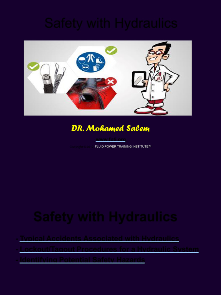 Lect - 9 - Safety With Hydraulics | PDF | Mechanical Engineering