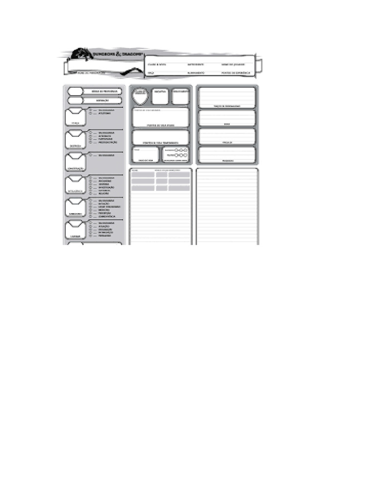 Ficha D&D | PDF