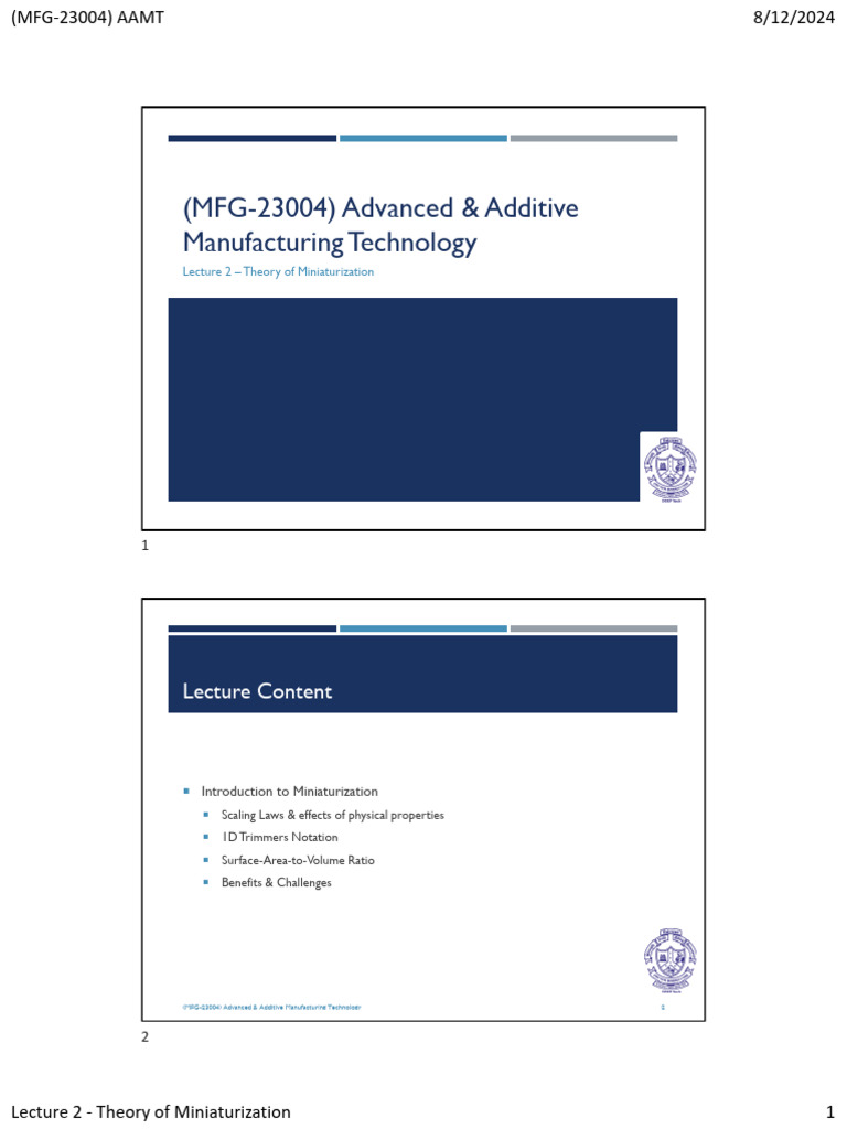 AAMT NC 2 Miniaturization | PDF | Transistor | Electronics