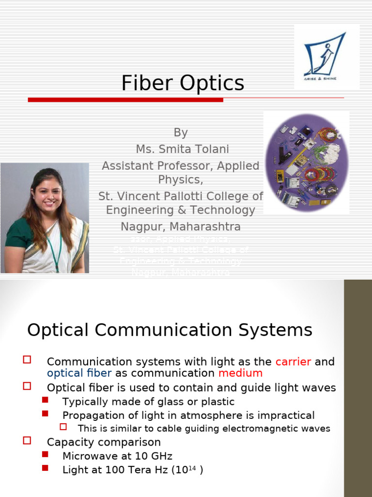 Optical Fiber | PDF | Optical Fiber | Transmission Medium