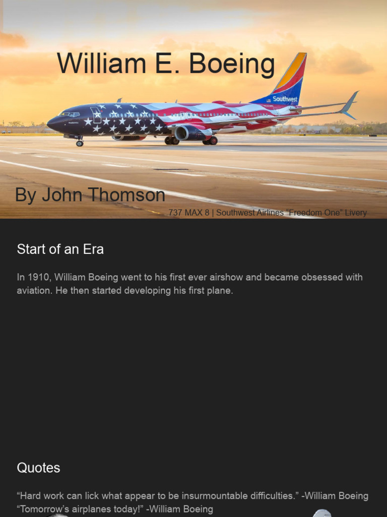 William E. Boeing | PDF