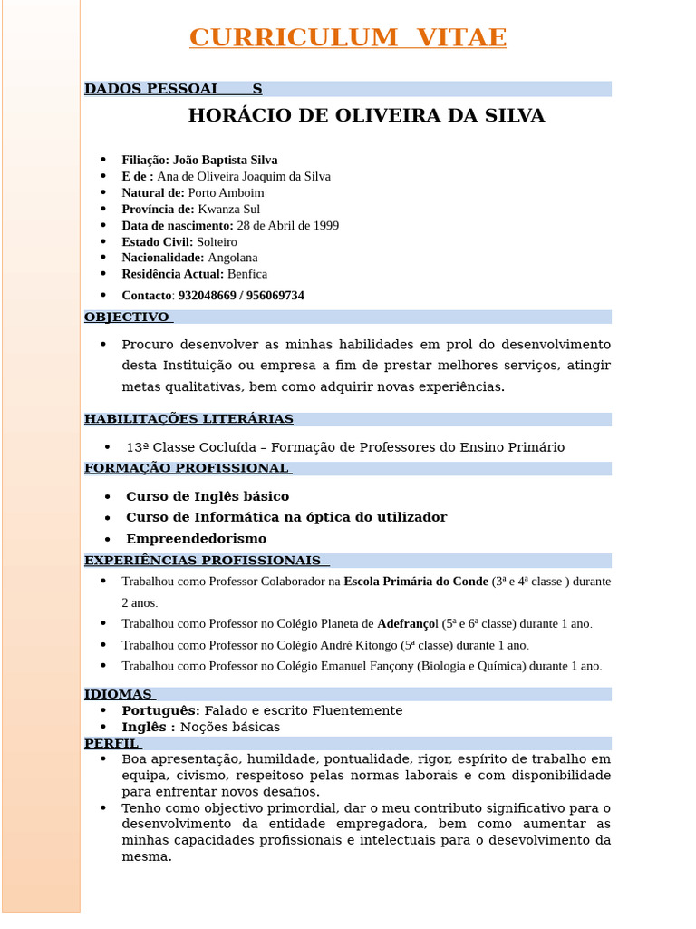 CURRICULUM K Claudio | PDF