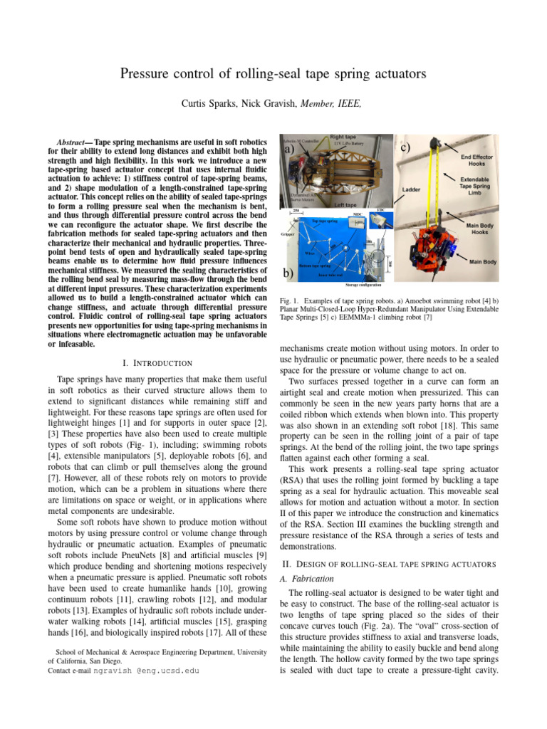 Curtis RoboSoft 2024 Final | PDF | Actuator | Pressure