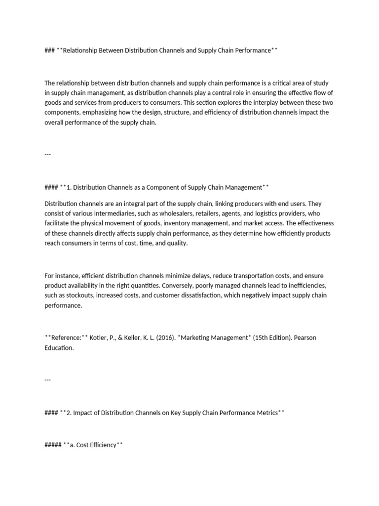 Relationship Be-WPS Office | PDF | Logistics | Supply Chain