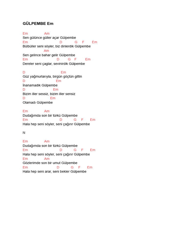 Barış Manço Akor | PDF