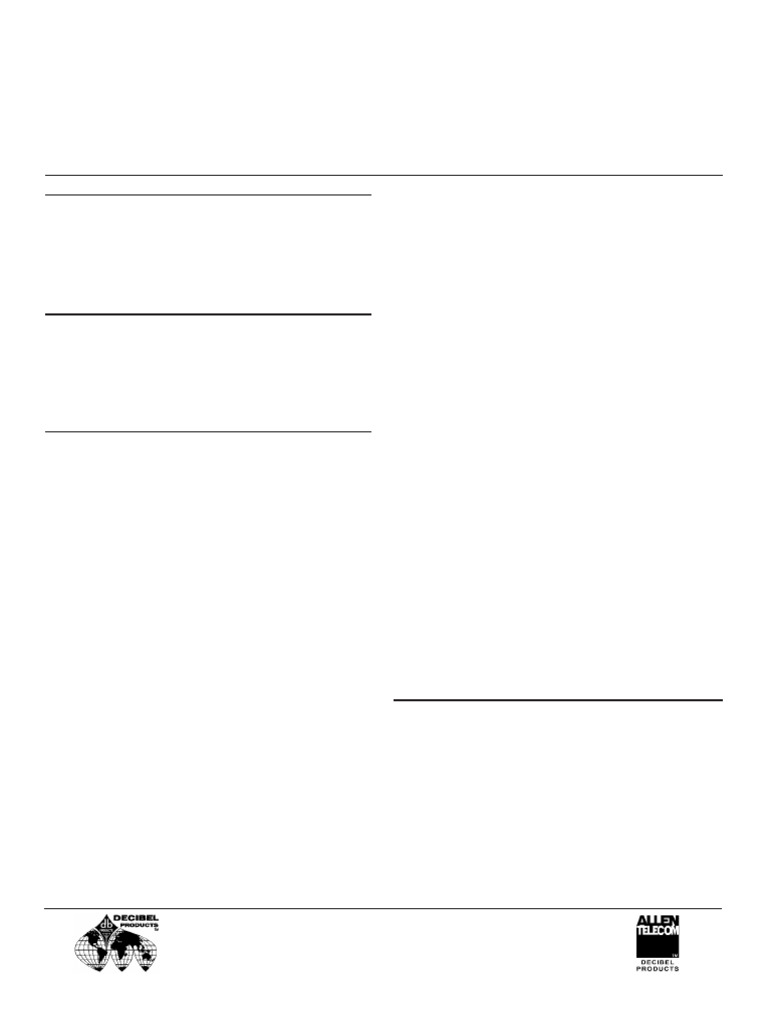 Tuning Guide for TX Combiners | PDF | Electronics | Sound Production ...