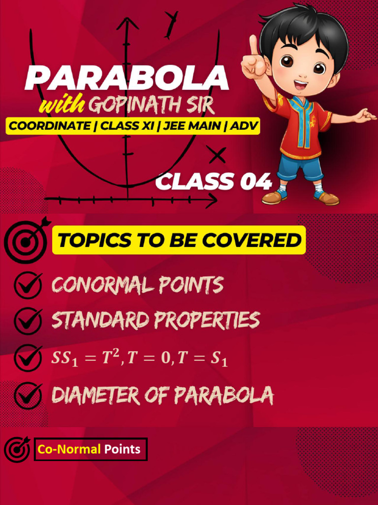 Parabola Class 04 | PDF