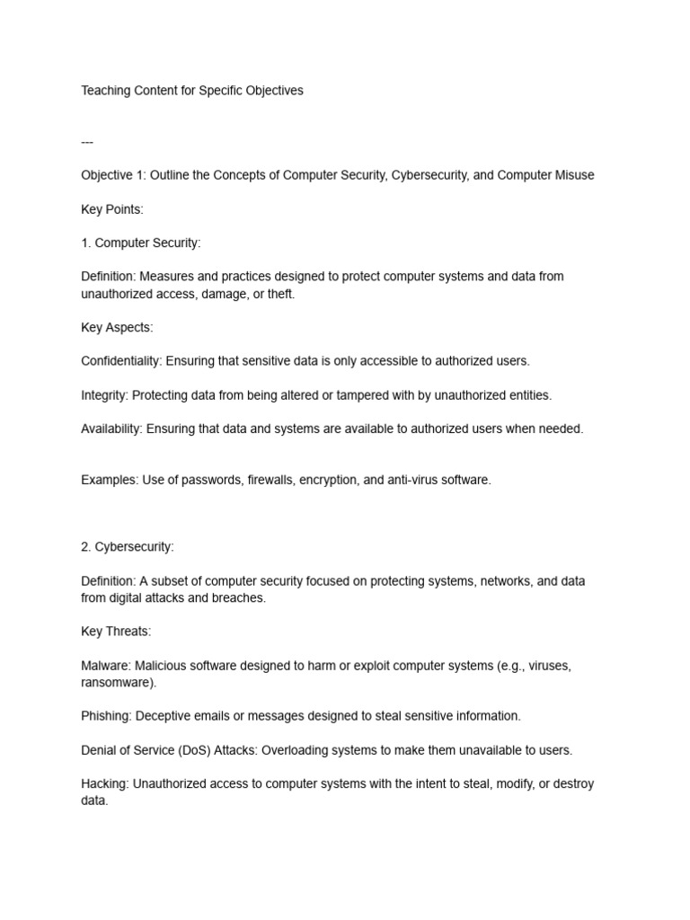 IT Section 3 | PDF | Security | Computer Security IT Section 3 | PDF | Security | Computer Security
