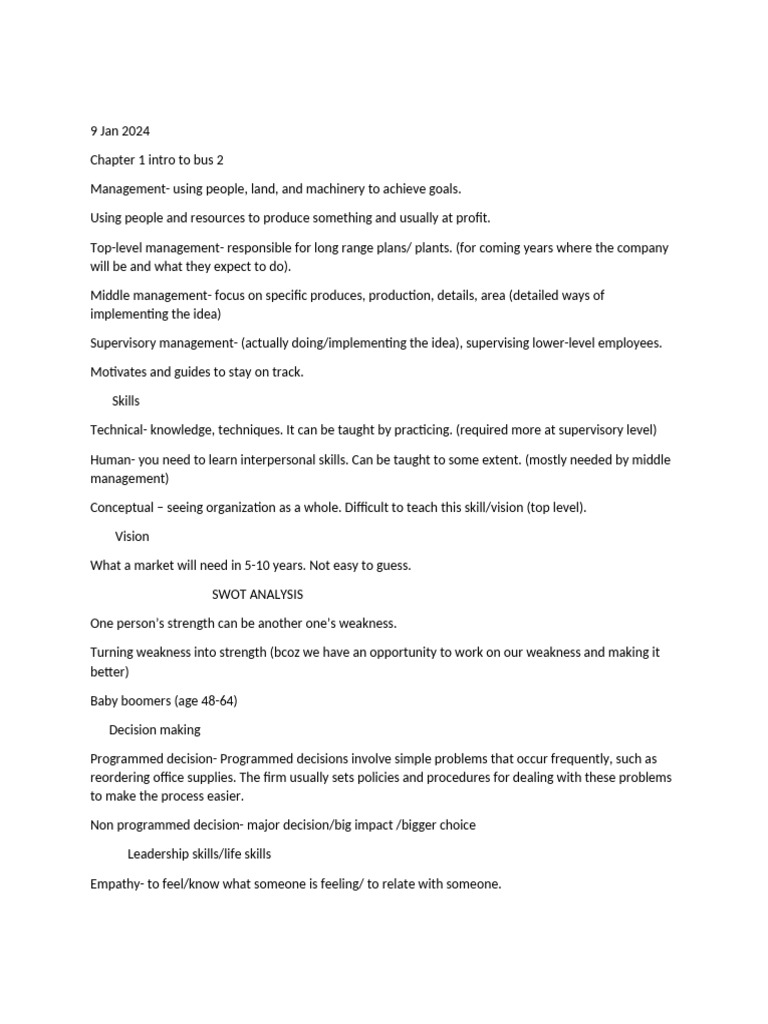 intro to bus 2 | PDF | Money | Banks