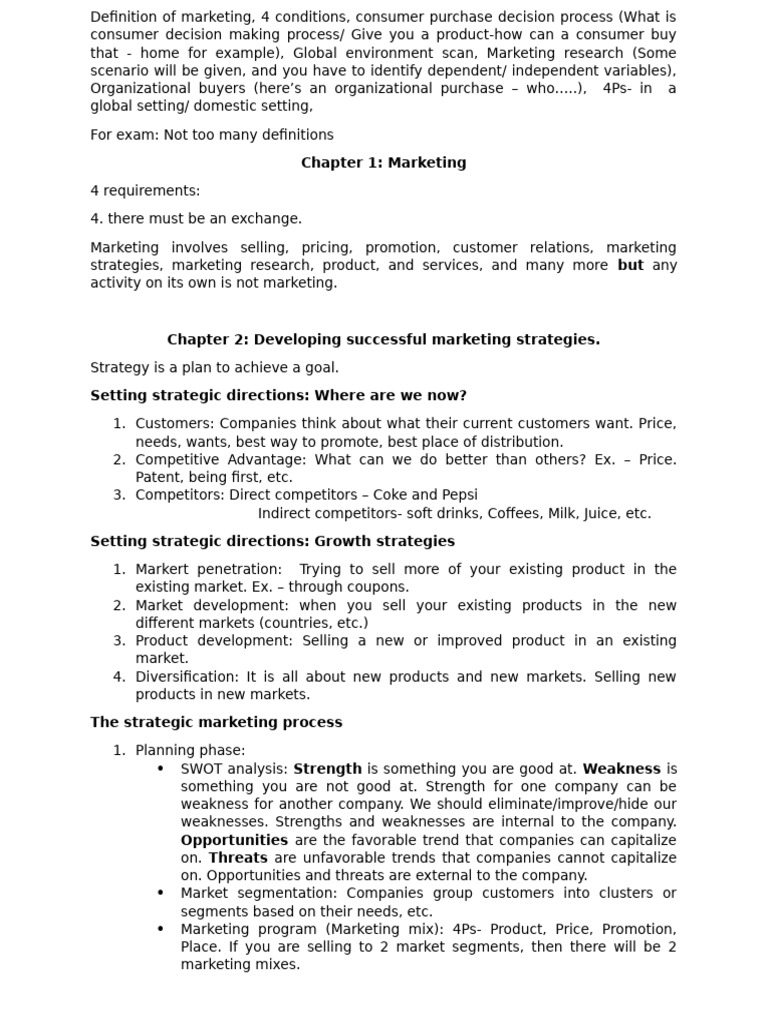 Fundamentals of Marketing | PDF | Demand | Marketing