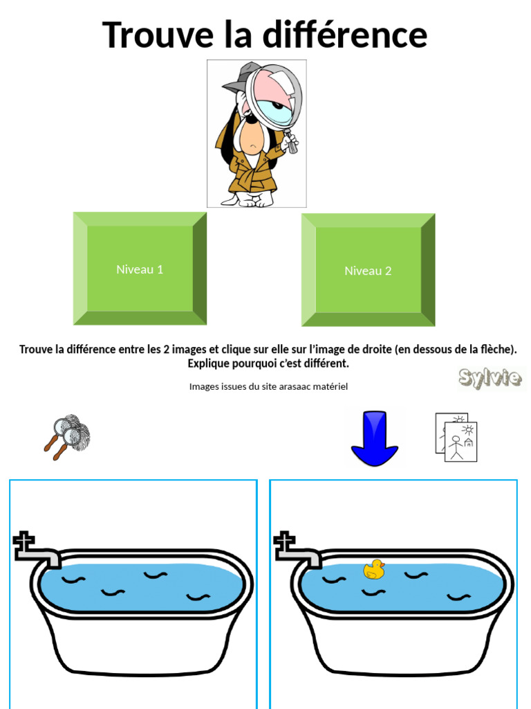 Trouve la différence entre images | PDF