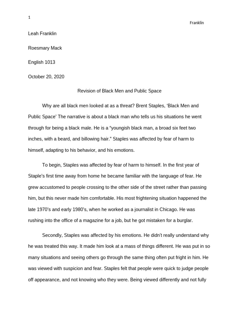 Final Draft 2 | PDF | Fear