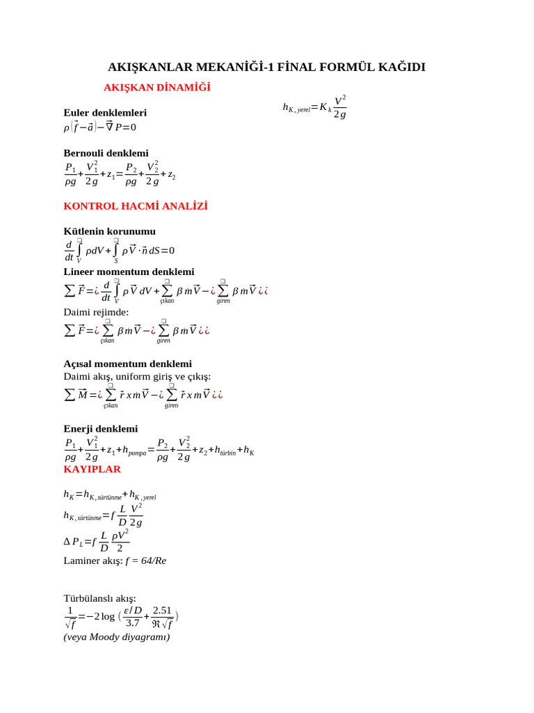 Final Formul Kagidi 2 | PDF