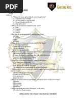 Act 3, Sc1 Workbook Answers | PDF | Mark Antony | Julius Caesar