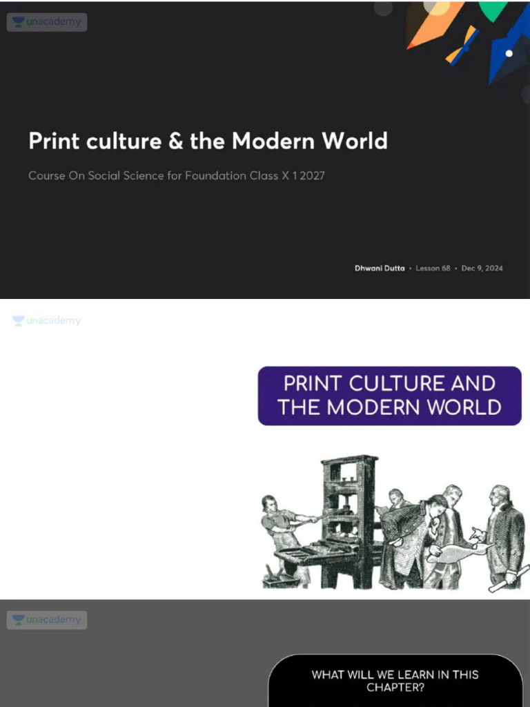 Print Culture The Modern World No Anno 1736970974679 | PDF