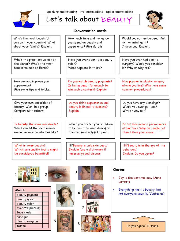 Lets Talk About BEAUTY | PDF | Beauty