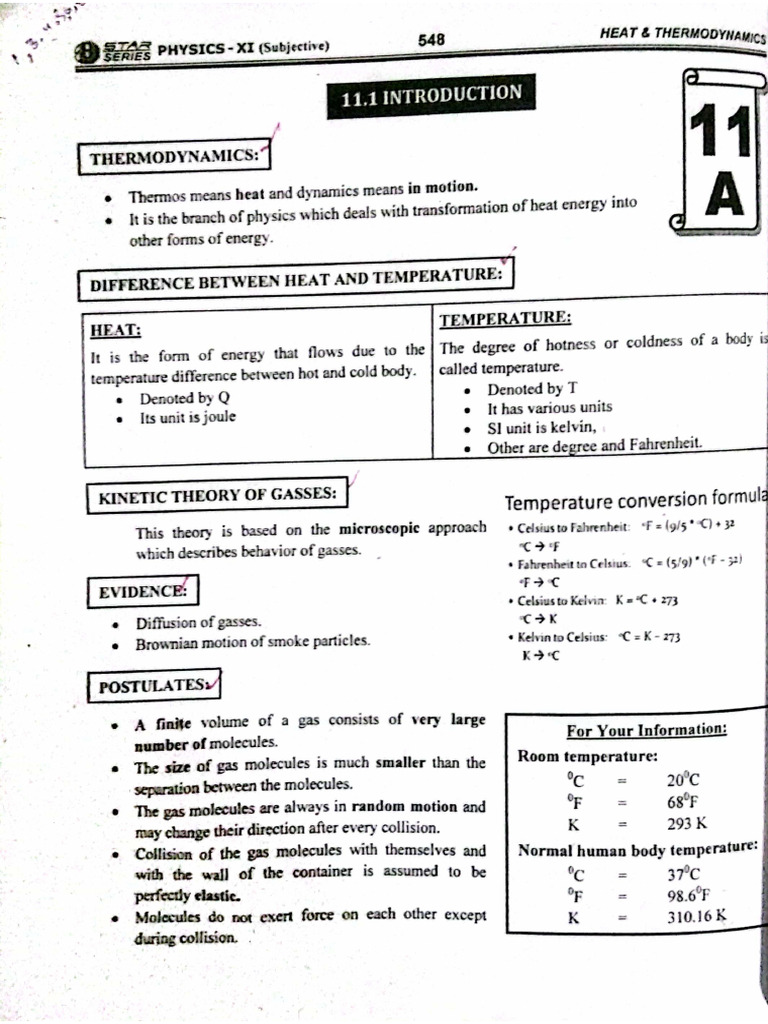 physics chapter 11 class 11 | PDF