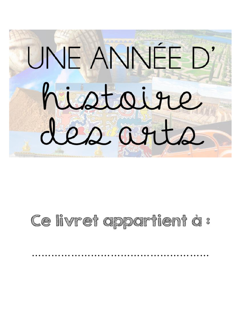 Dossier Histoire Des Arts | PDF