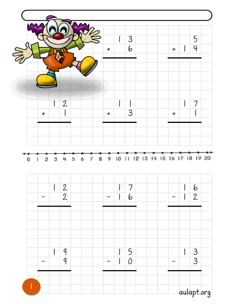 Sumas y Restas Sin Llevadas | PDF