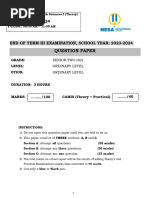 End of Term Ii Ict S2 Exam | PDF | Computer Security | Security