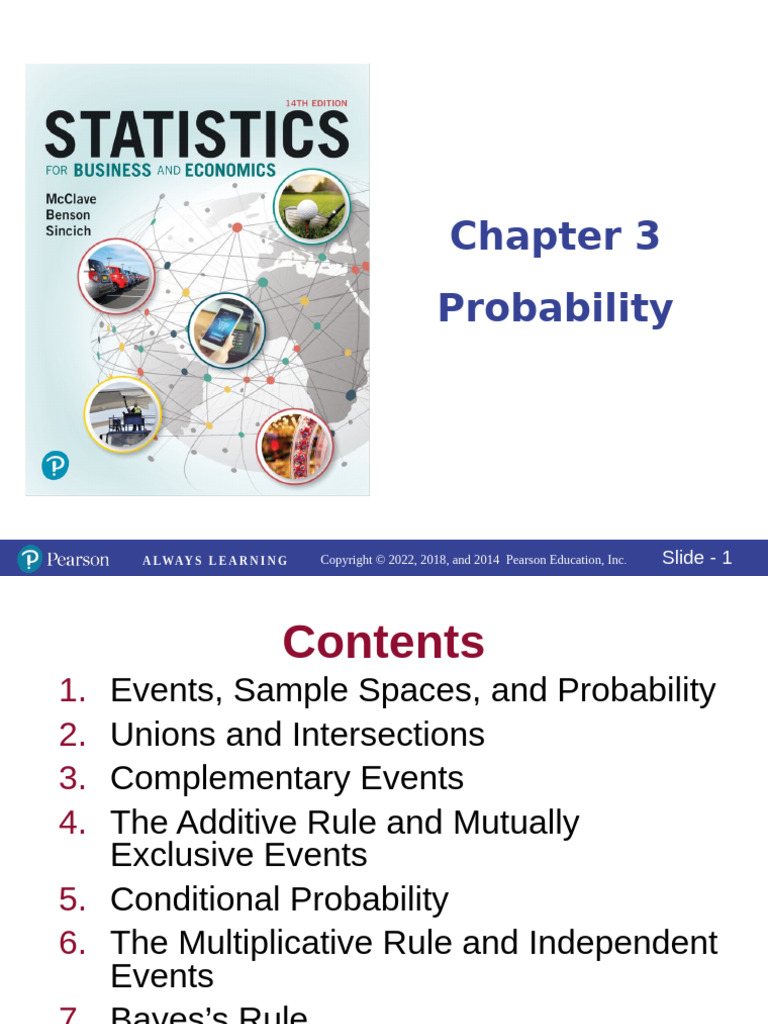 Msb14e PPT ch03 | PDF | Probability | Sampling (Statistics)
