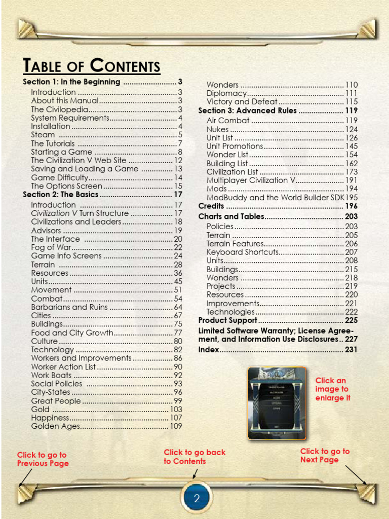 Civ V Manual English 1 | PDF | Software