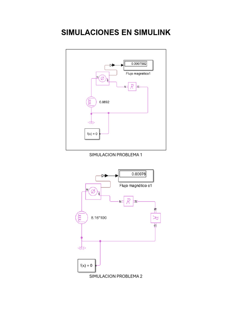 Simulaciones en Simulink | PDF