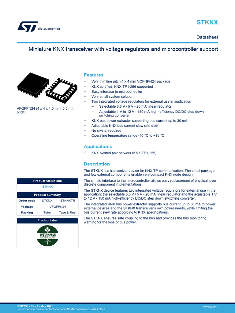 stknx | PDF | Capacitor | Electrical Components