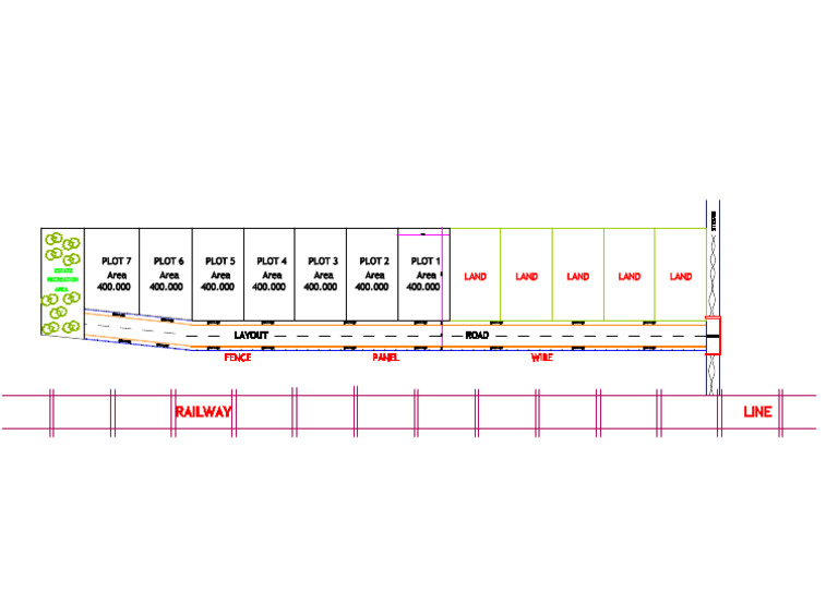 Land Layout Model | PDF