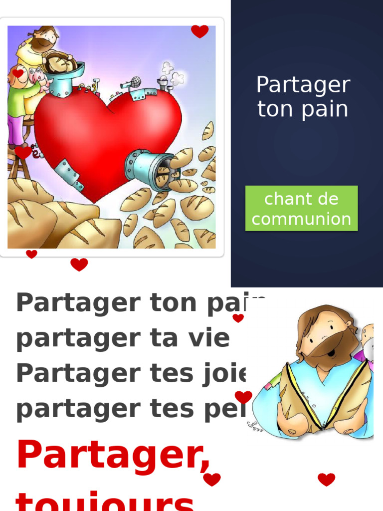 Partager ton pain, chant de communion | PDF
