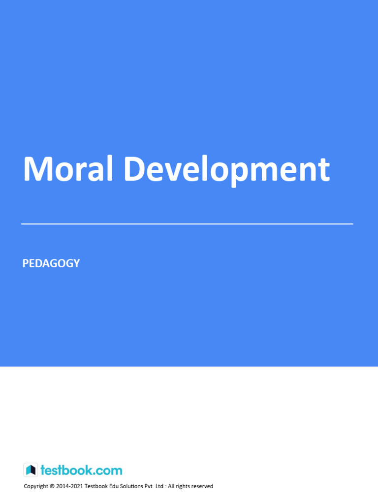 Pedagogy Moral-Development English 1657531832-F0737e13 | PDF | Morality | Behavioural Sciences