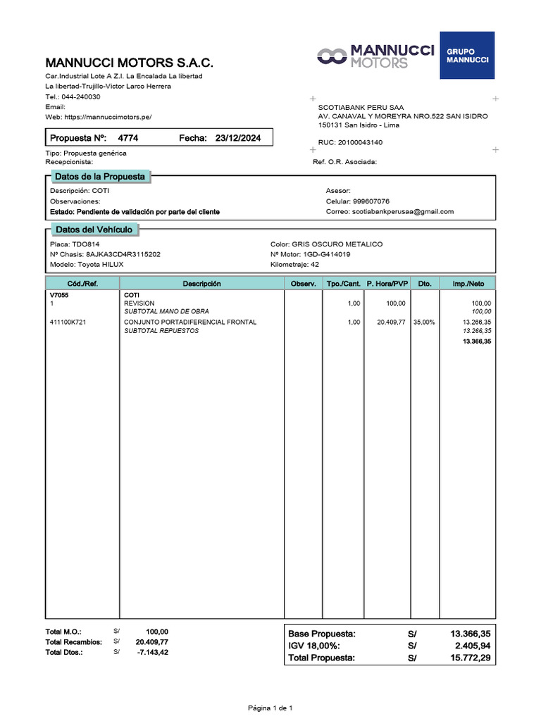 MLEON_QRSPRORPER_4774 | PDF | Toyota | Vehículos