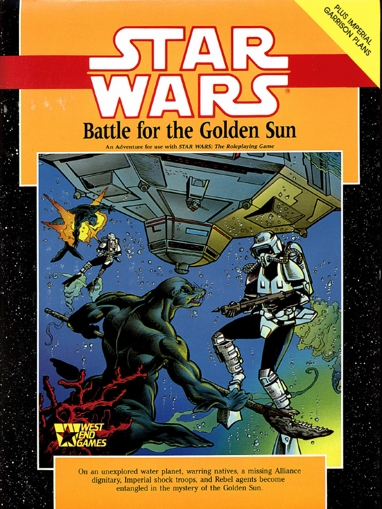 WEG40017 - Star Wars D6 - Battle for the Golden Sun [MJS] | PDF