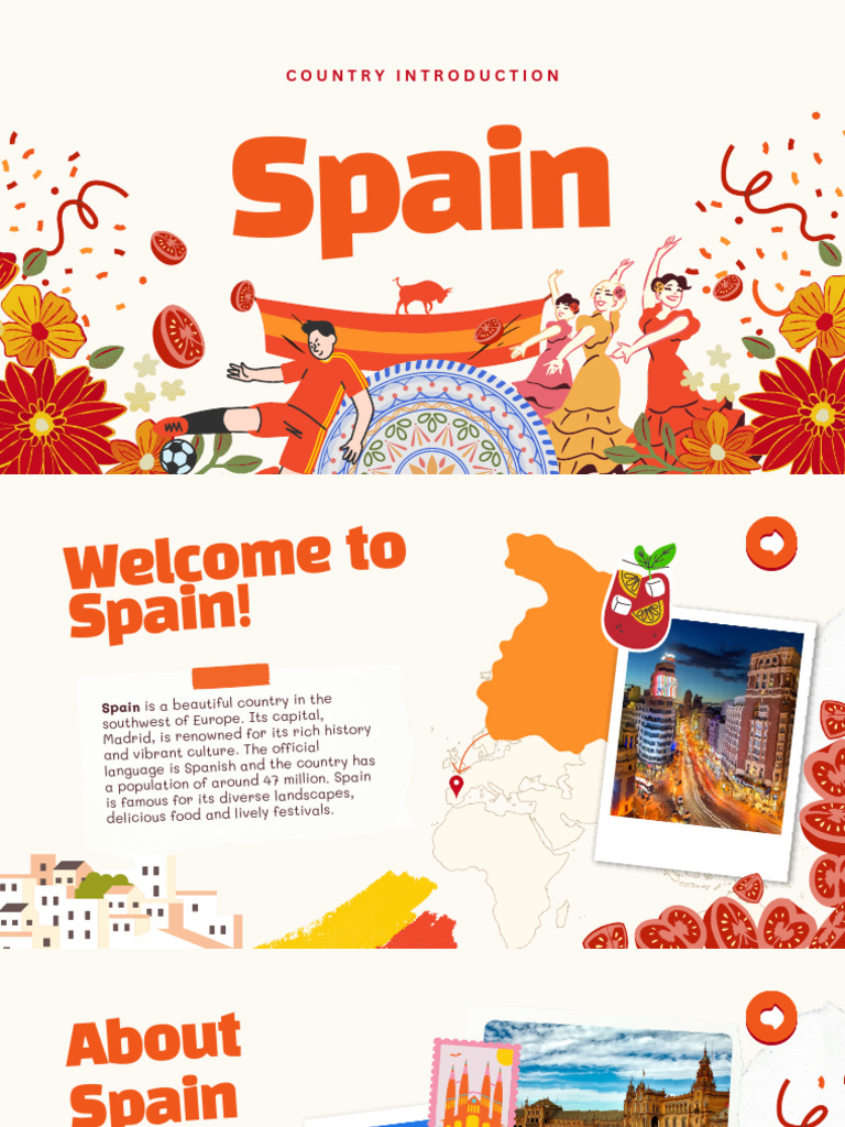 Introduction to Spain's Culture and Landmarks | PDF