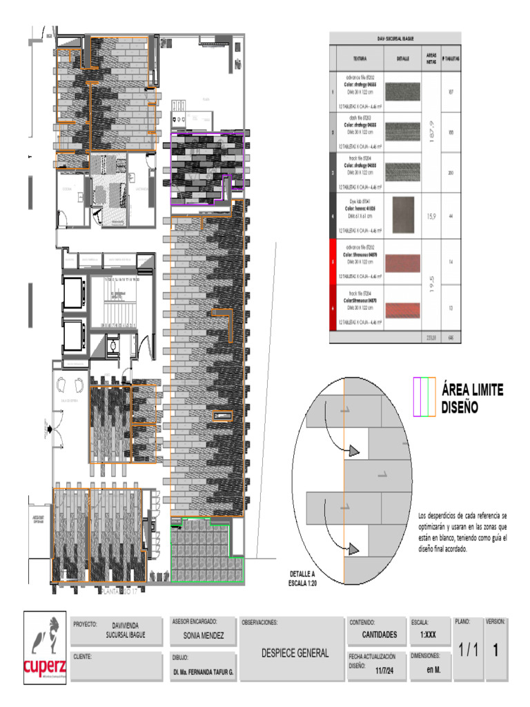 Despiece Dav Sucursal Ibague 29-Oct-2024 | PDF