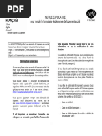 Modele de Demande de Logement Participatif LPA | PDF