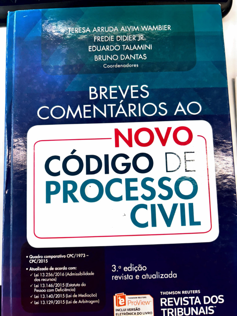 Comparativo CPC 1973 e CPC 2015 | PDF | Procedimento jurídico | Judiciários