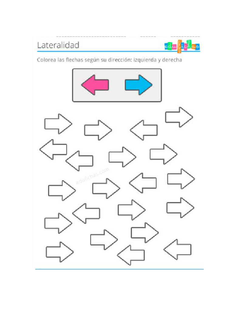 Ejercicio Lateralidad Primer Grado | PDF