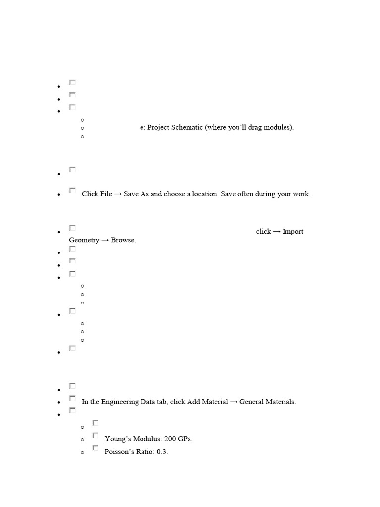 check mark fea | PDF | Strength Of Materials | Mechanical Engineering