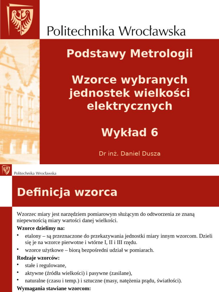 W6 Metrologia | PDF